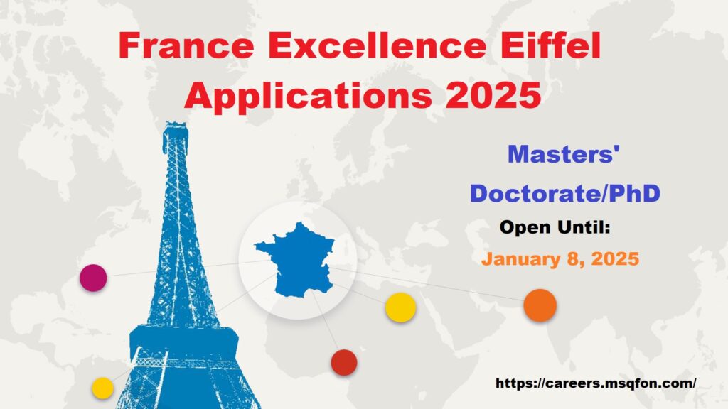 France Excellence Eiffel Applications 2025 – Careers MQ