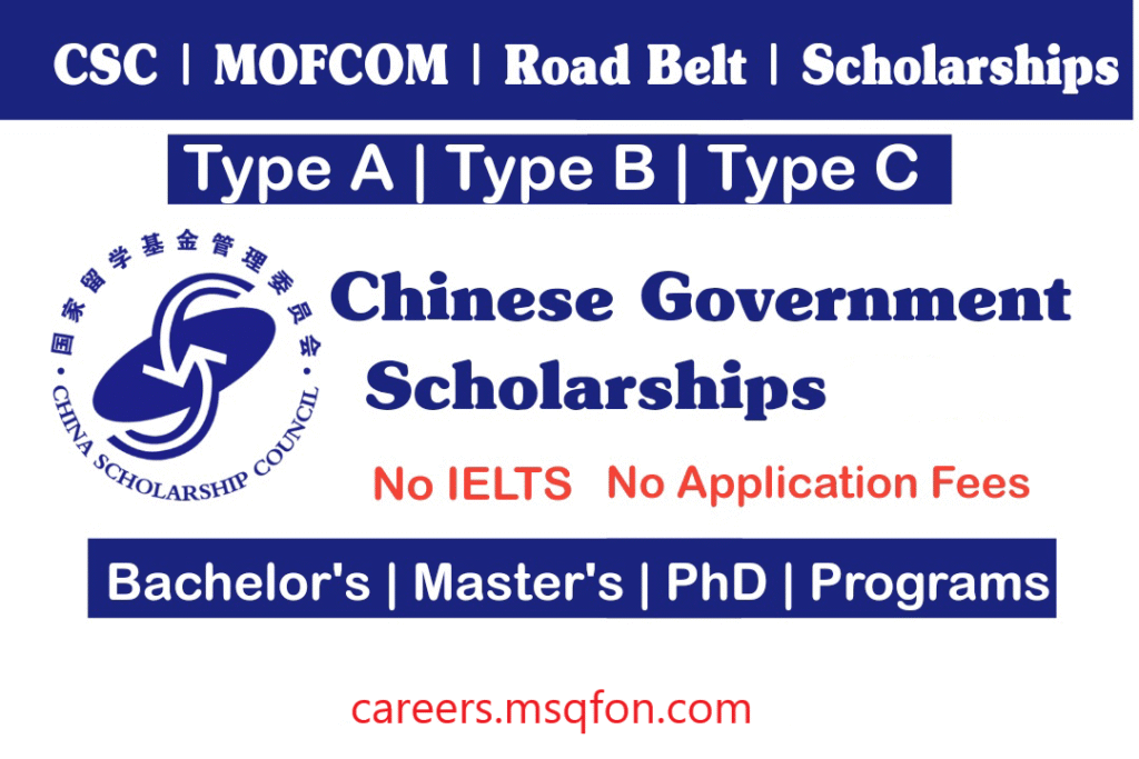 CSC Scholarships | China Scholarship Council | Chinese government ...